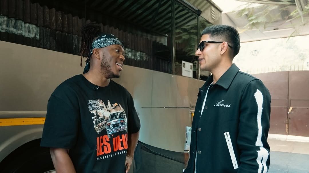 Shubman Gill meets KSI: India captain and British YouTuber link up in ...