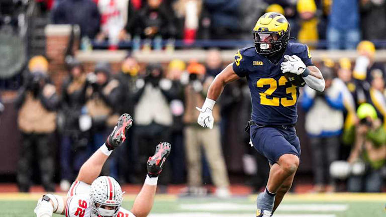 With Jordan Marshall returning, Michigan's run game will be scary good