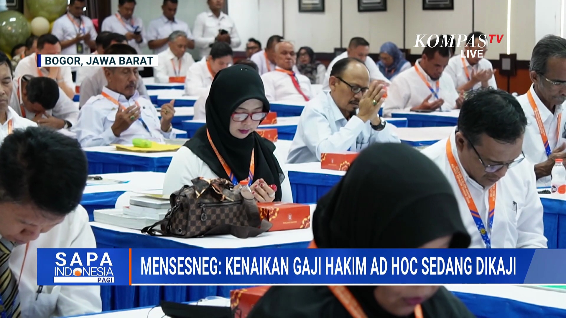 Pemerintah pastikan kenaikan gaji hakim ad hoc, Mensesneg: Rincian ...