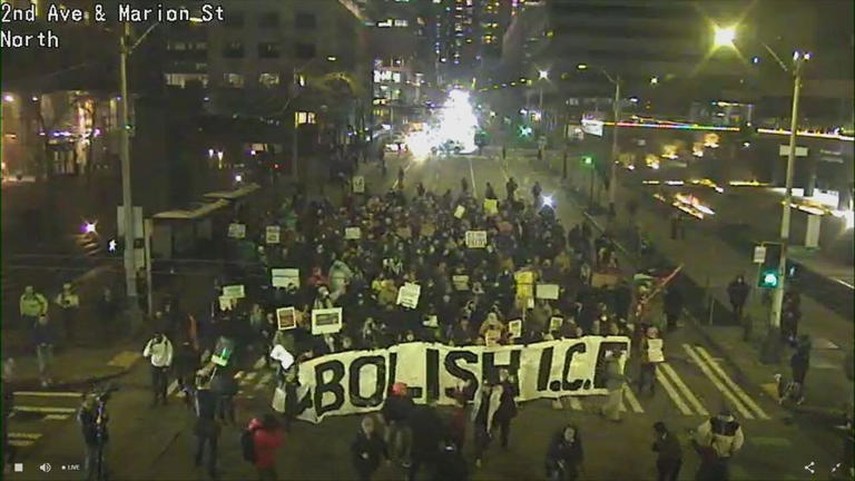 Seattle groups join national protest against ICE raids following ...