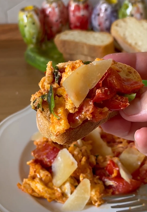 Uova strapazzate alla 'nduja: ricetta piccante e gustosa