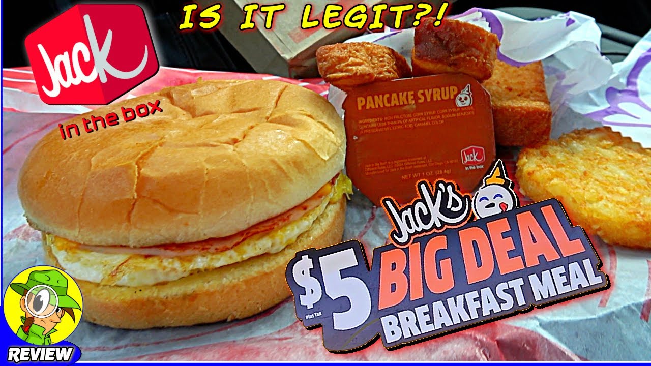 Jack in the Box $5 big deal breakfast review – is it worth it?