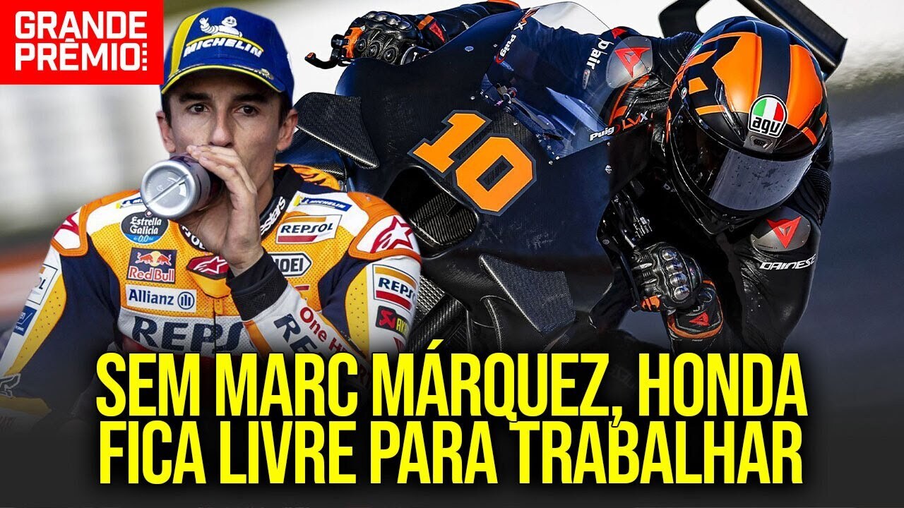 Honda pode até se beneficiar com saída de Marc Márquez na MotoGP | GP às 10