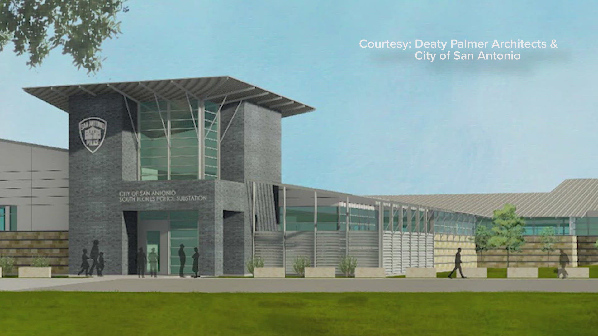 Long-planned SAPD substation starting to take shape on South Side