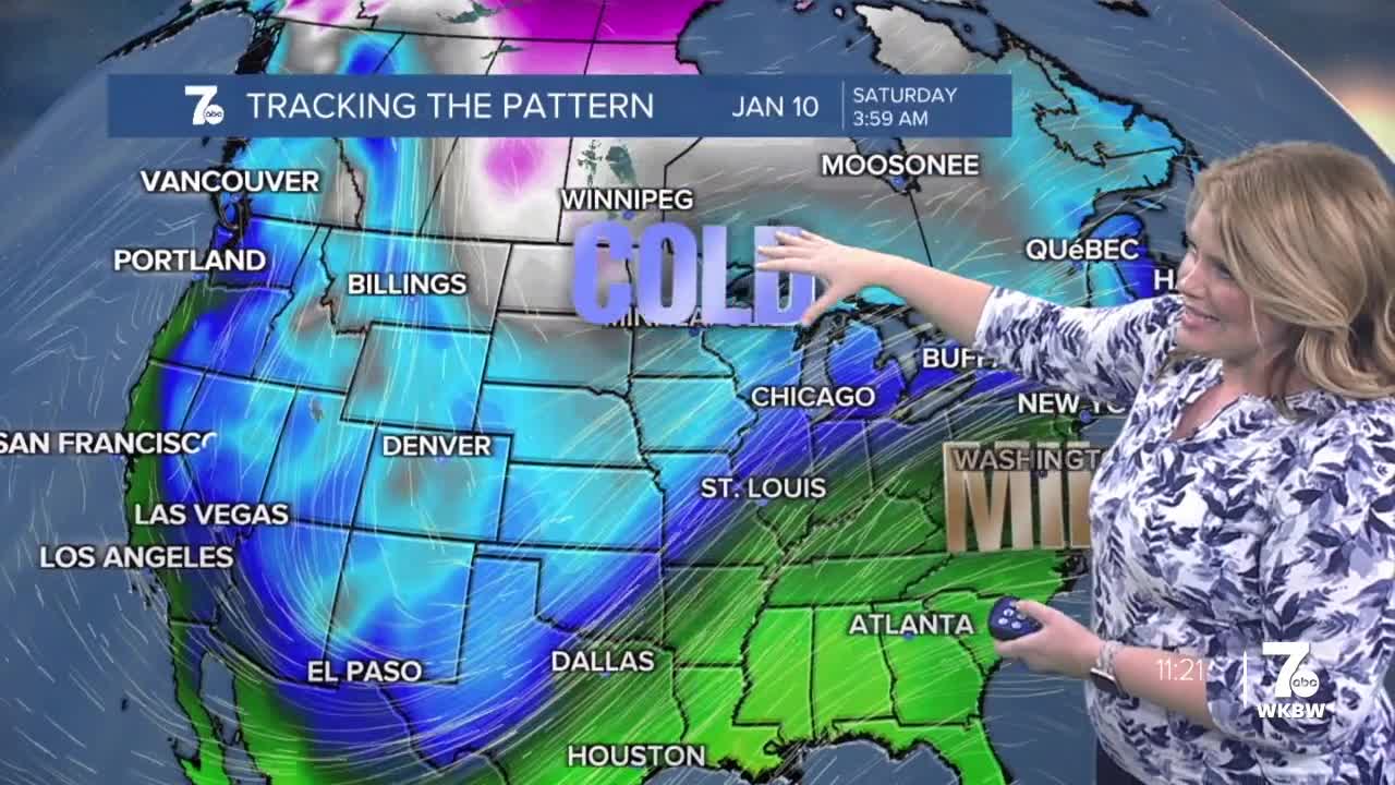 7 Weather Forecast 11p.m. Update, Wednesday, January 7