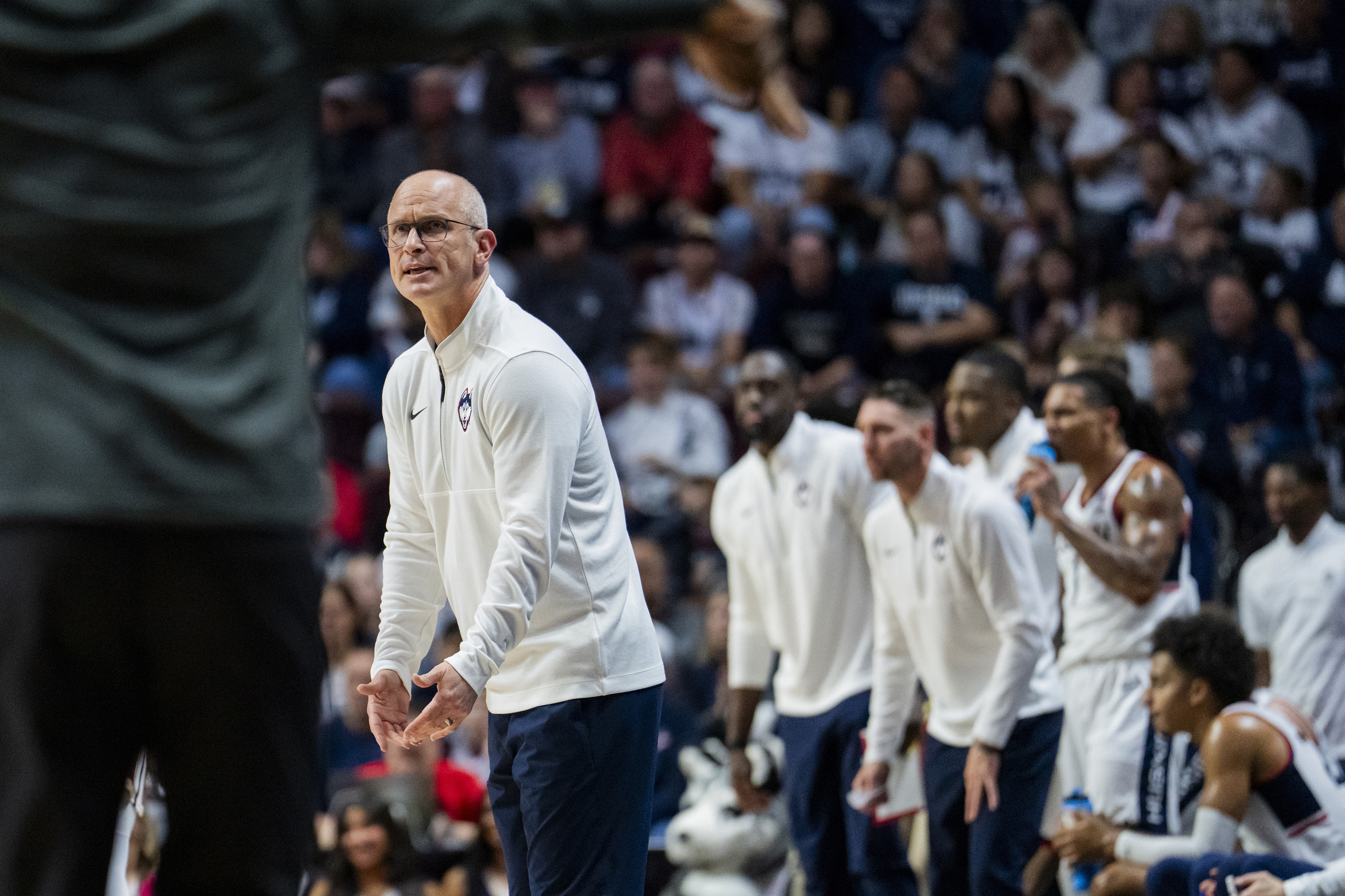 No. 4 UConn men’s basketball mounts thrilling comeback, escapes ...