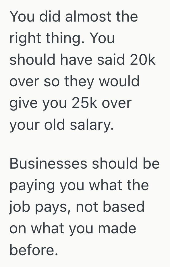 Employee inflated their salary in an interview, so the company made a ...