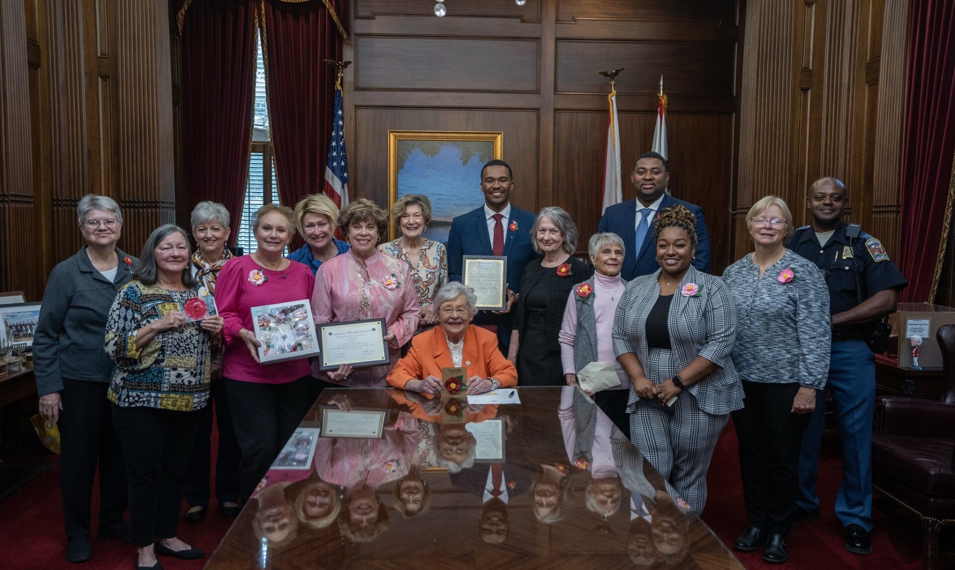 Camellia named in honor of Governor Kay Ivey