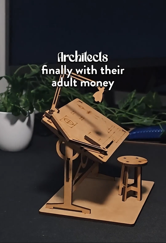 Architects when they finally make adult money – design humor