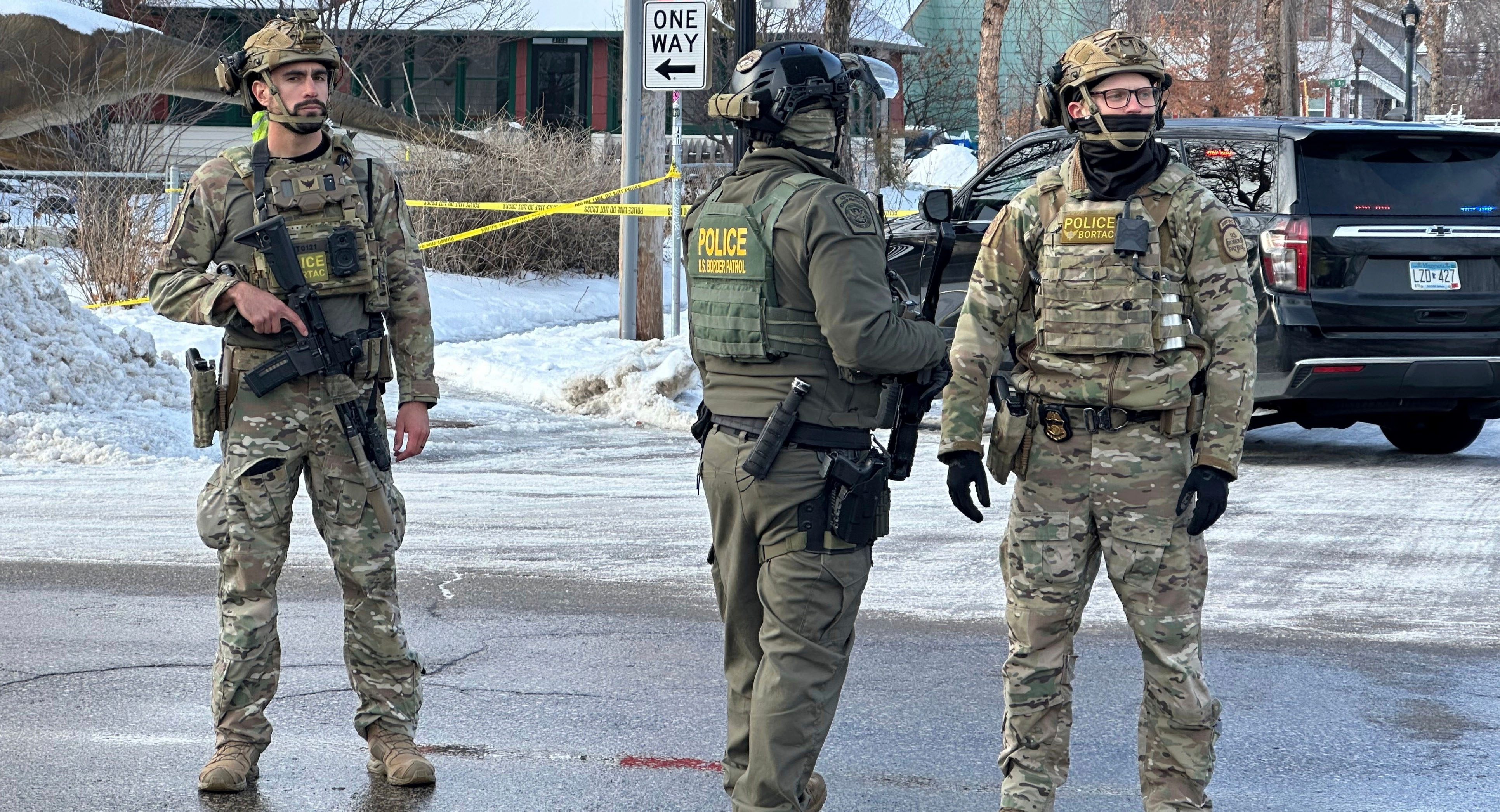 Protesta en Boston tras muerte de mujer baleada por ICE