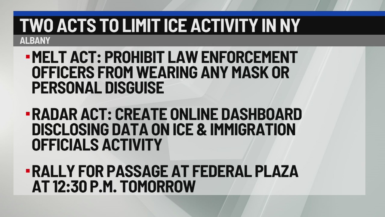 NY considering two acts to limit ICE activity in state