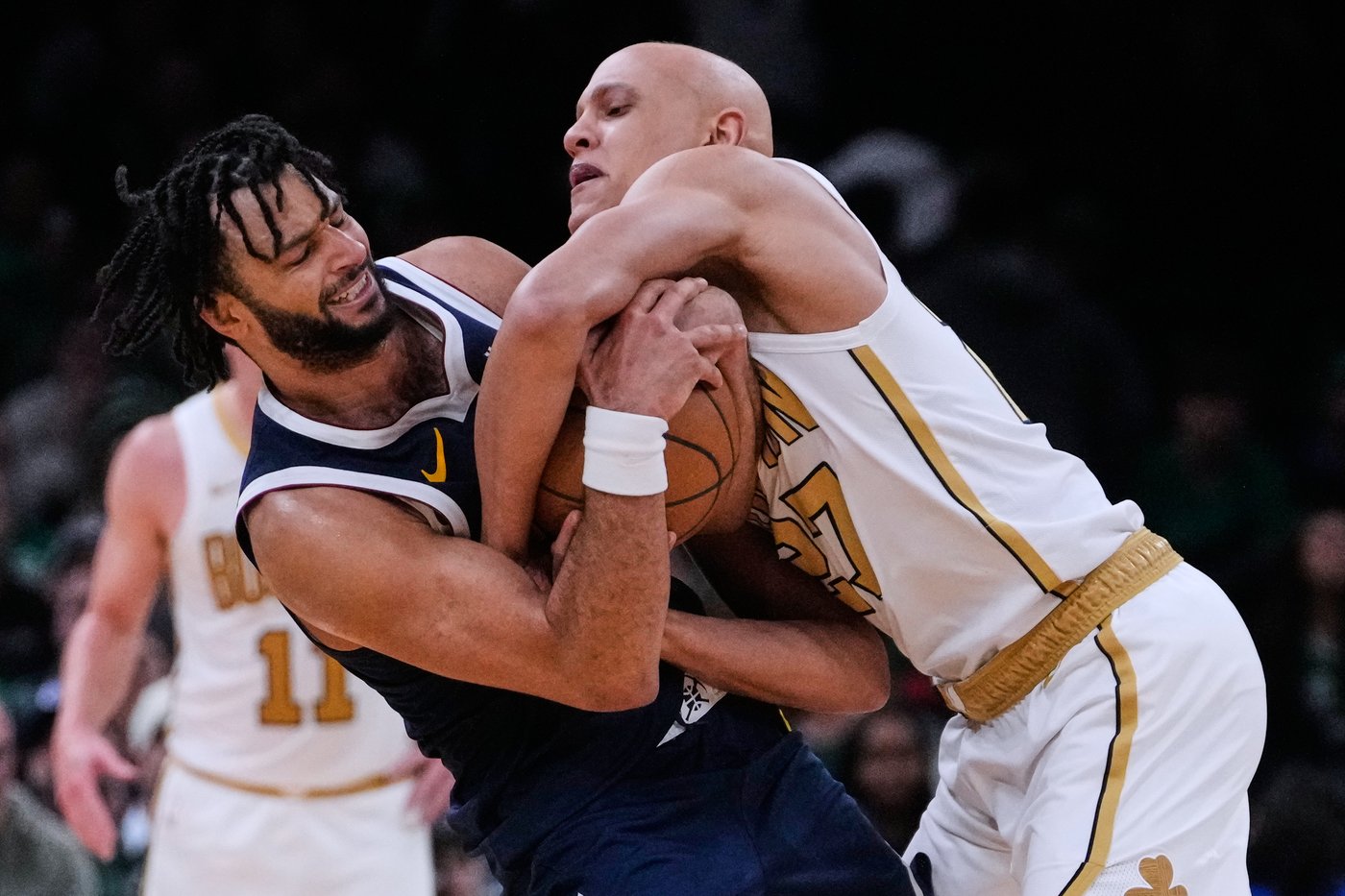 Nuggets rally to beat Celtics 114-110