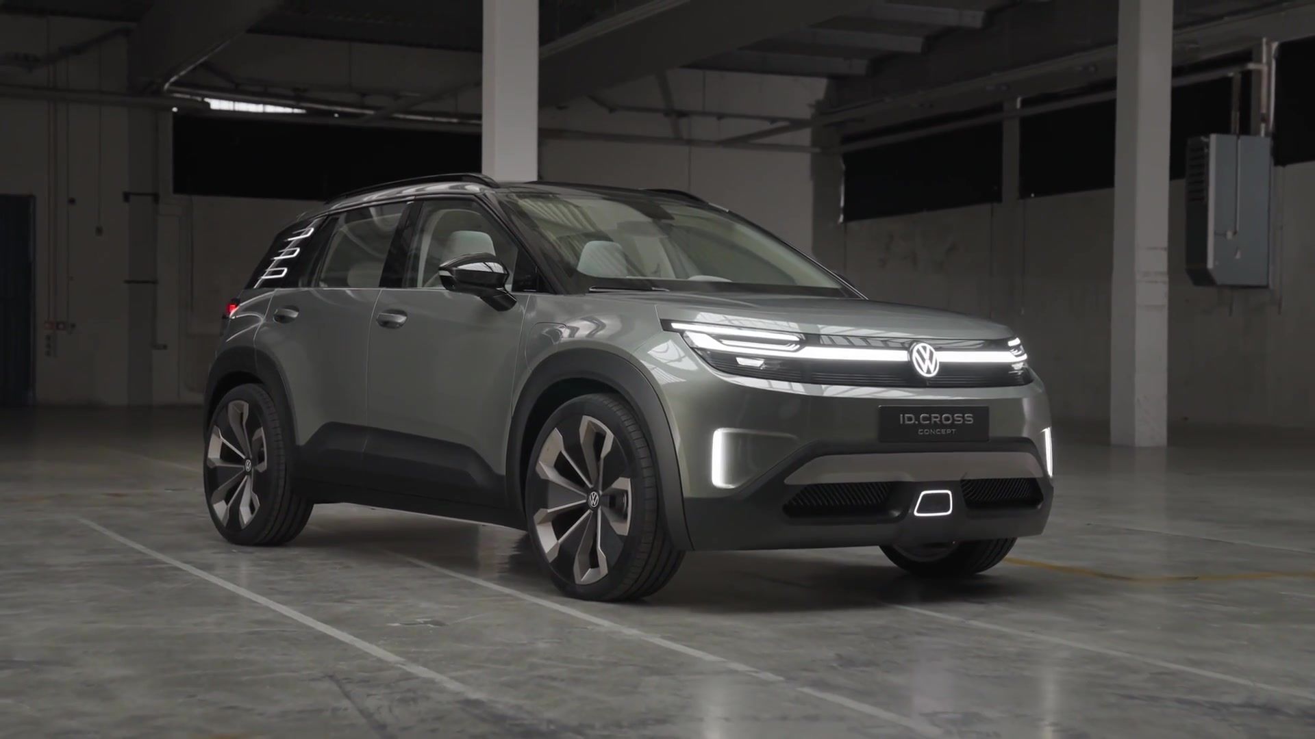 Der Volkswagen ID. CROSS Concept - Einstiegsoffensive - vier neue E-Modelle
