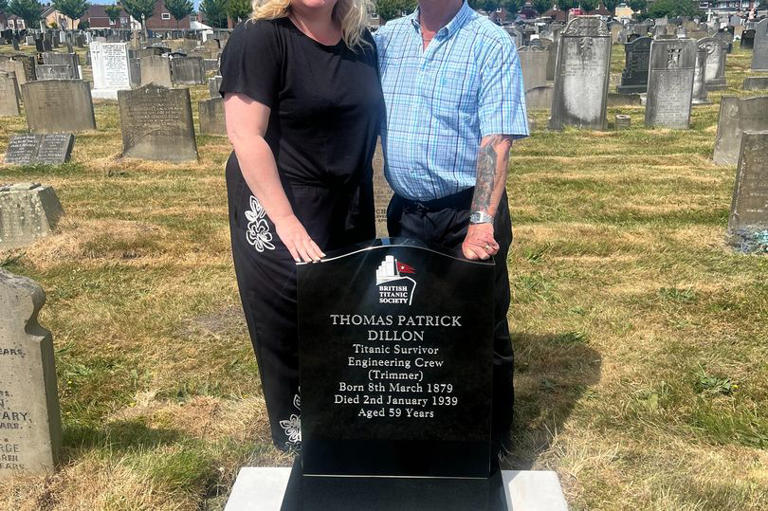 'Luckiest man on the Titanic' laid in unmarked grave for 86 years