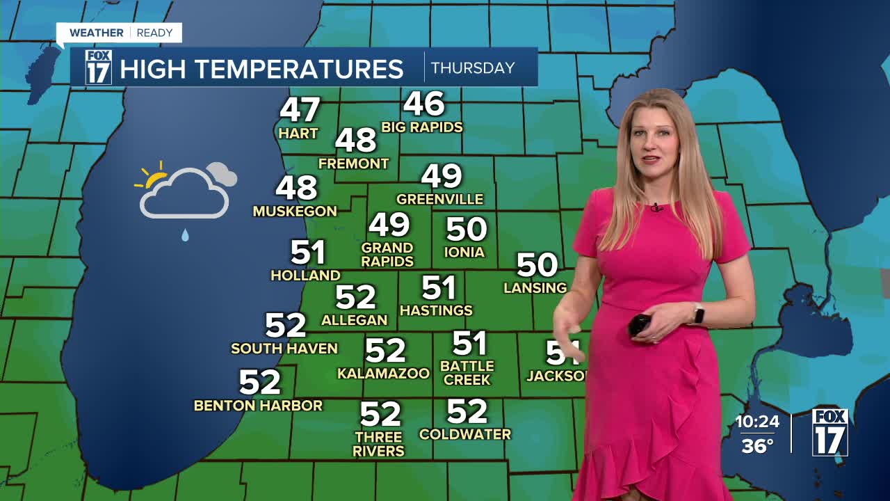 Wednesday night forecast: Clouds clear, patchy fog