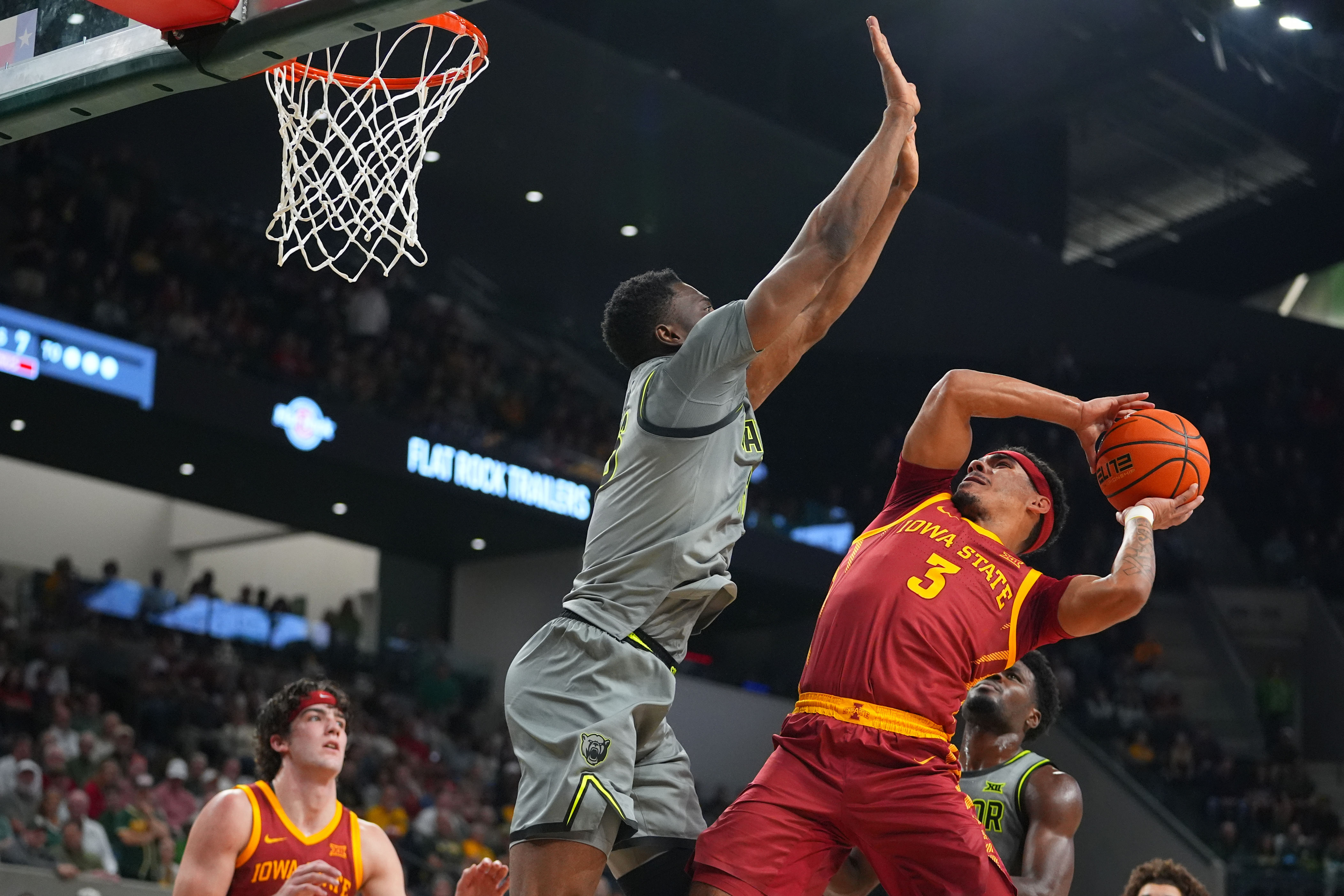 No. 3 Iowa State sets school record with 15-0 start after 70-60 win ...