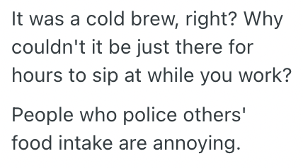 Her mom brought her a surprise coffee, but now there’s tension because ...