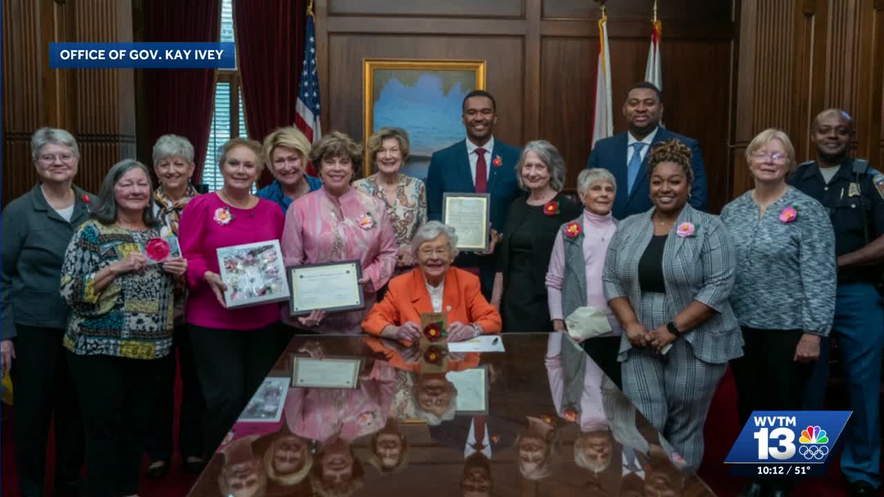 Gov. Kay Ivey honored with new camellia variety