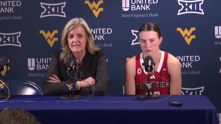 Watch: Krista Gerlich and Bailey Maupin react to beating West Virginia