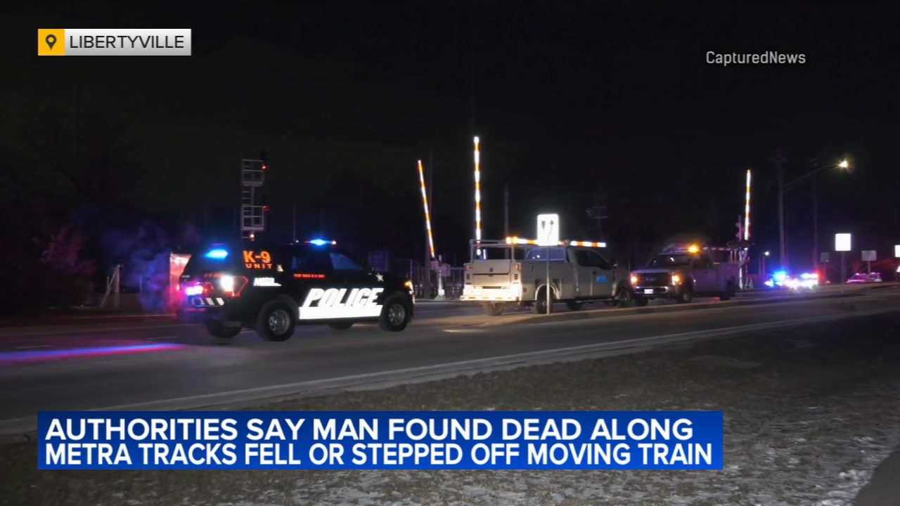Man who died near Libertyville Metra tracks fell off moving train ...