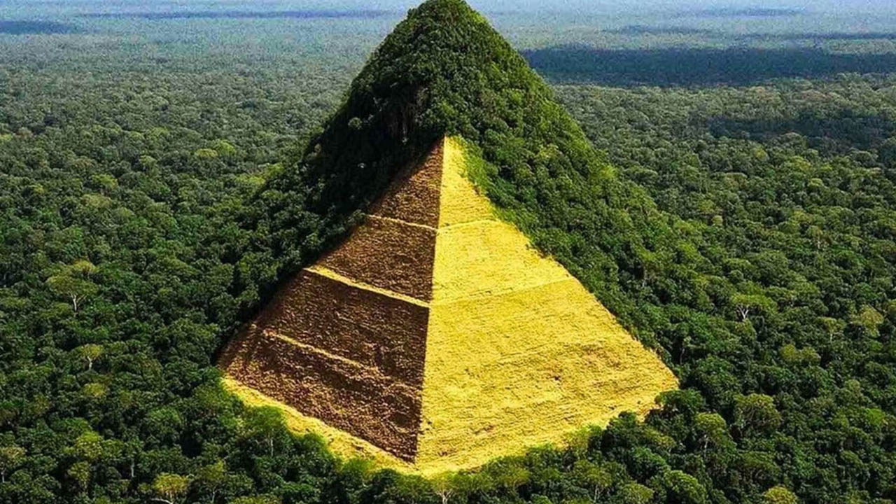 Mysterious pyramid emerges in Peruvian Amazon, thought to protect ...