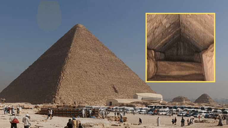 Archeologists Make Major Find Inside the Great Pyramid That Rewrites ...