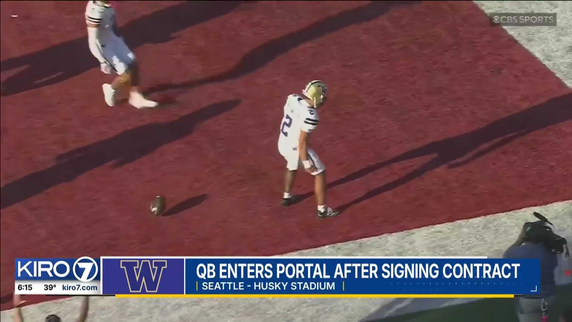 UW QB enters transfer portal, signed multi-million-dollar contract with ...