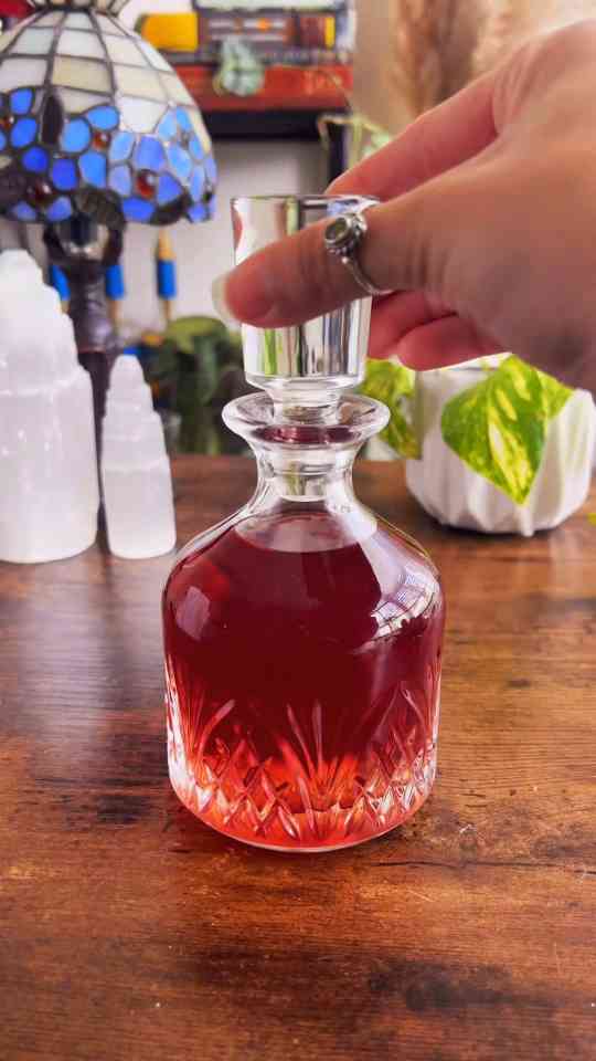 Vanilla rose simple syrup | Cozy homemade syrup recipe