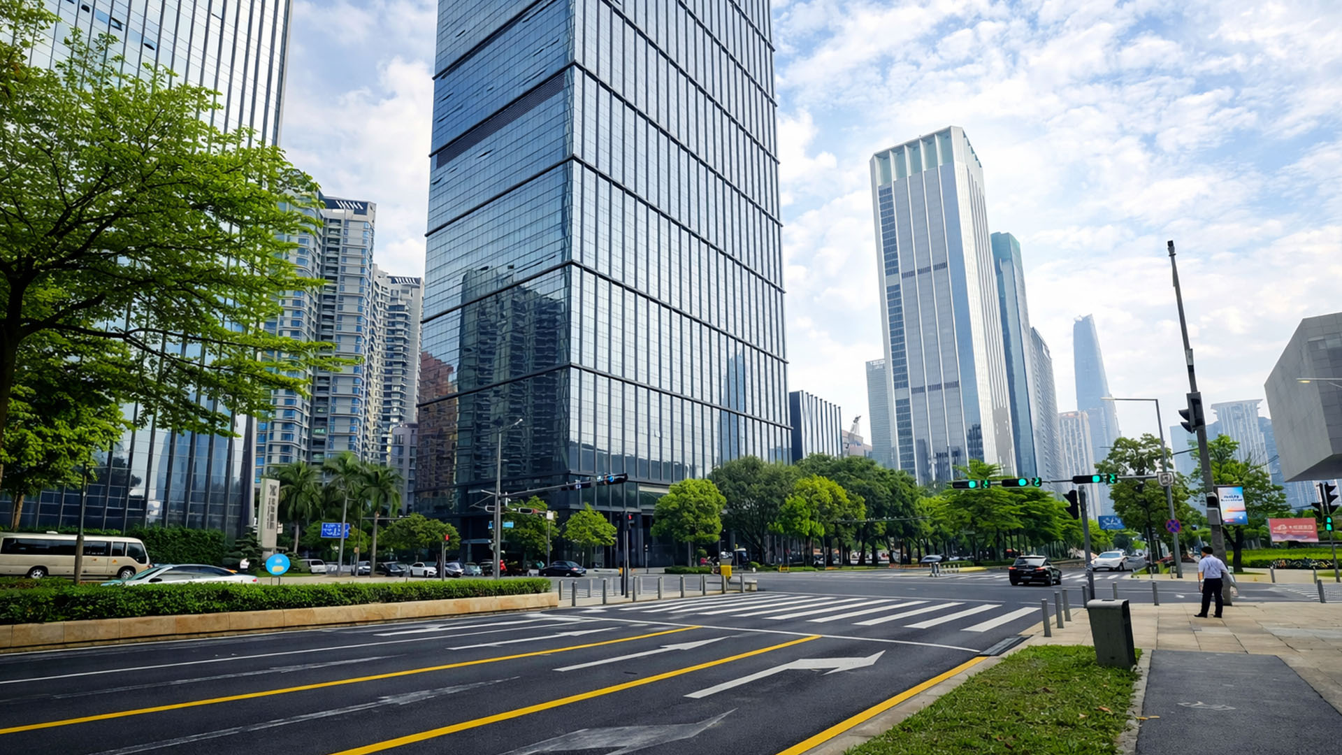 This part of Shenzhen China looks unreal