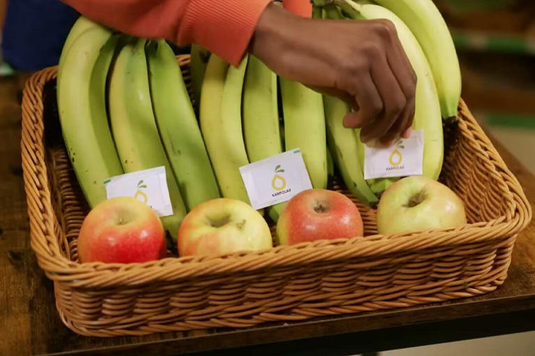 Des sachets qui ralentissent le mûrissement des fruits pour réduire le ...