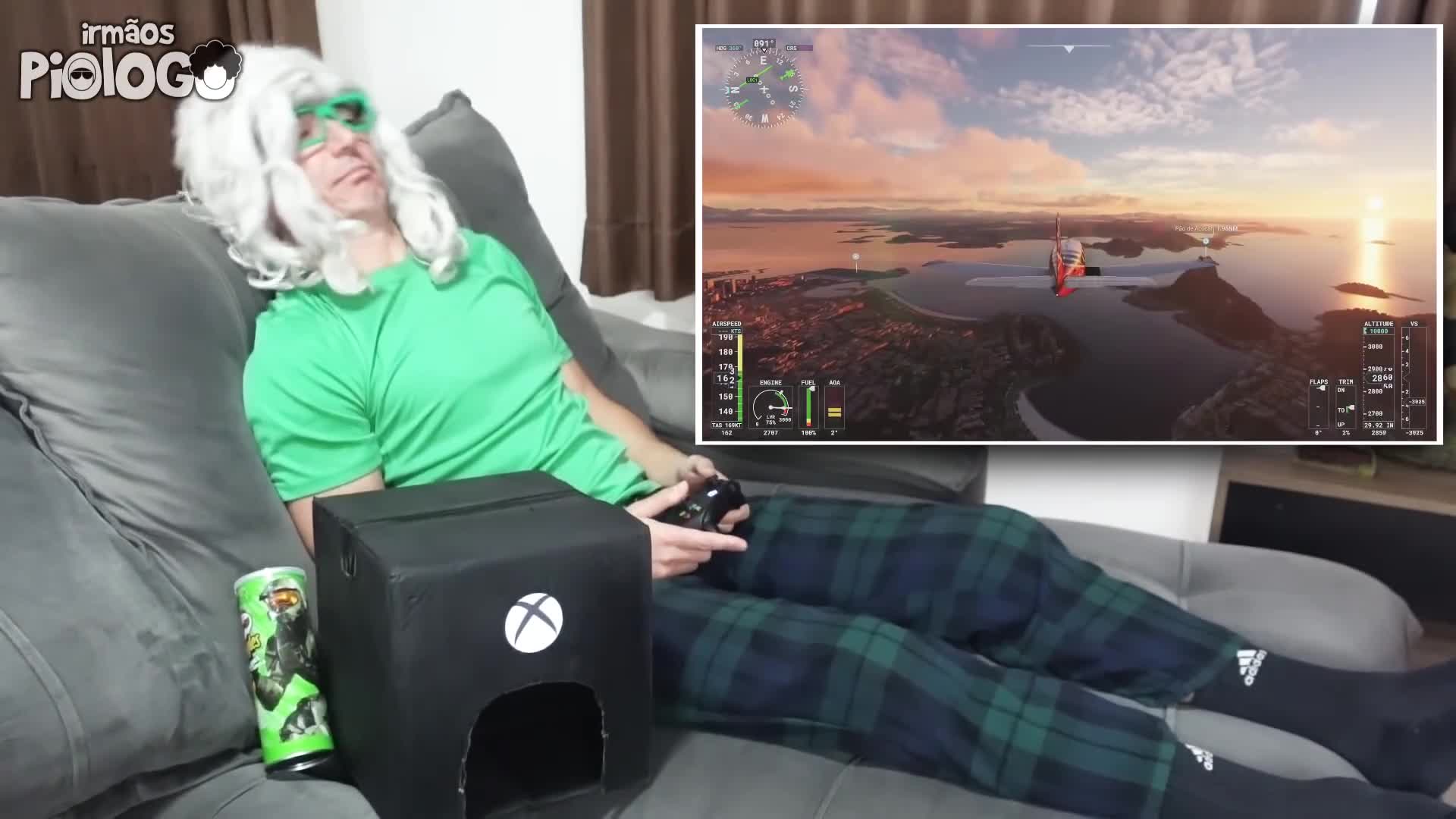 Review Flight Simulator Xbox Series X 🎮 ️ Irmãos Piologo Games - PS5