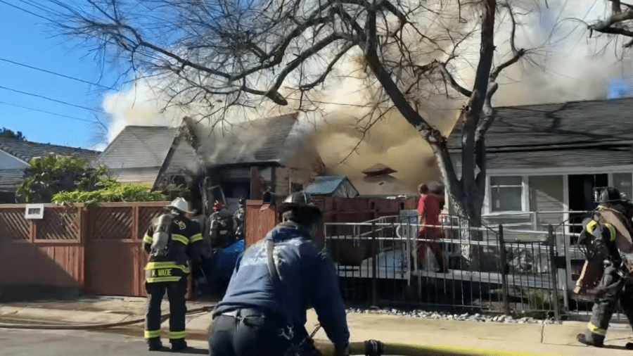 Sacramento house fire under investigation after explosion