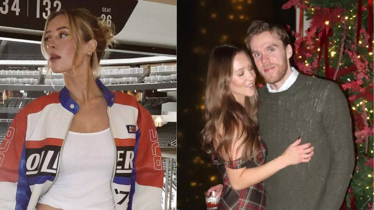 Connor McDavid’s wife Lauren Kyle witnesses history as Oilers superstar ...