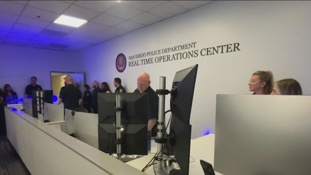 SDPD unveils new high-tech crime fighting operation center