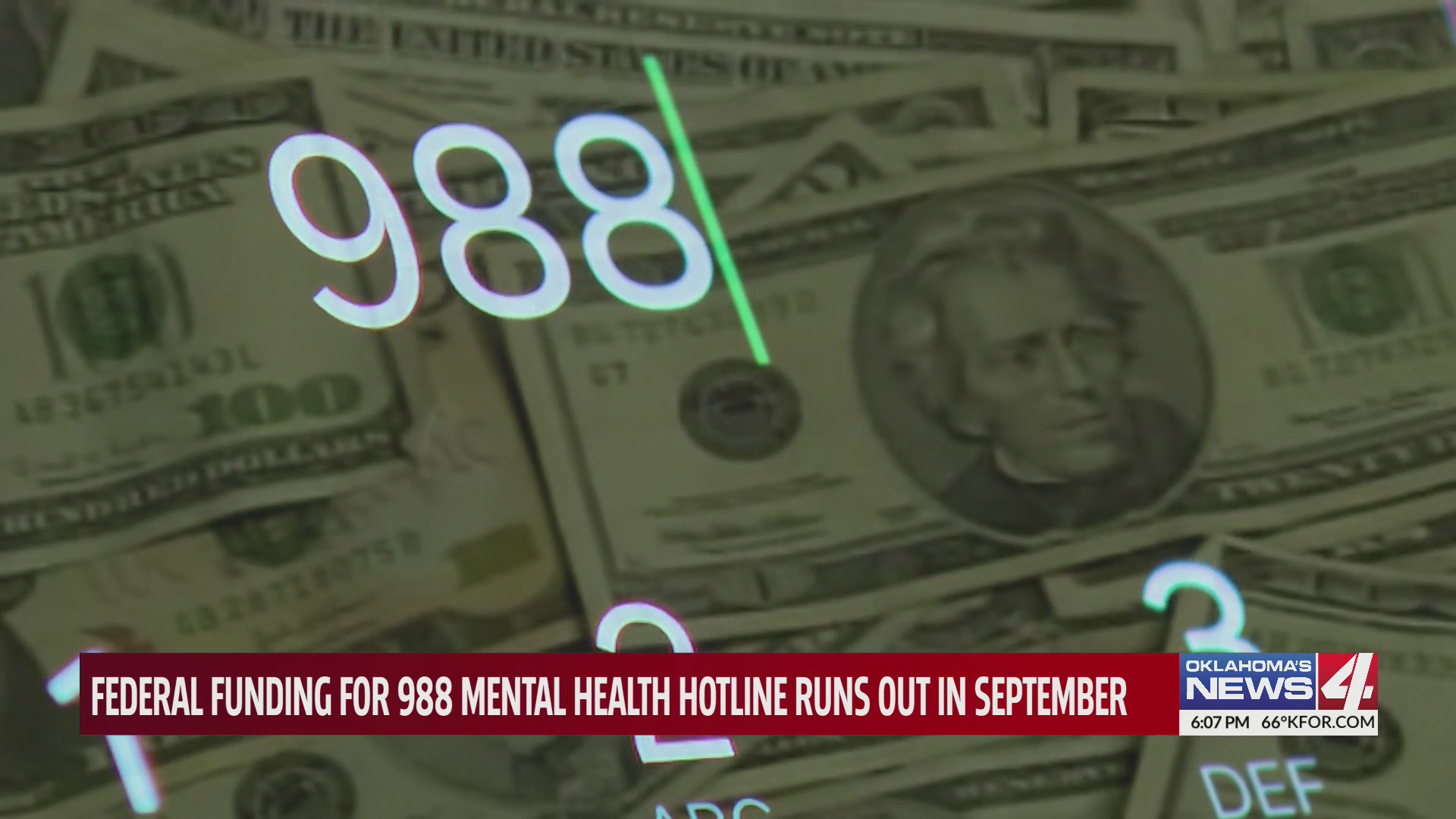 Federal funding for 988 mental health hotline runs out in September