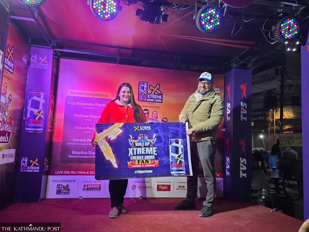 At Extreme Energy Drinks presents Radio On Wheels in Butwal, Sushma ...