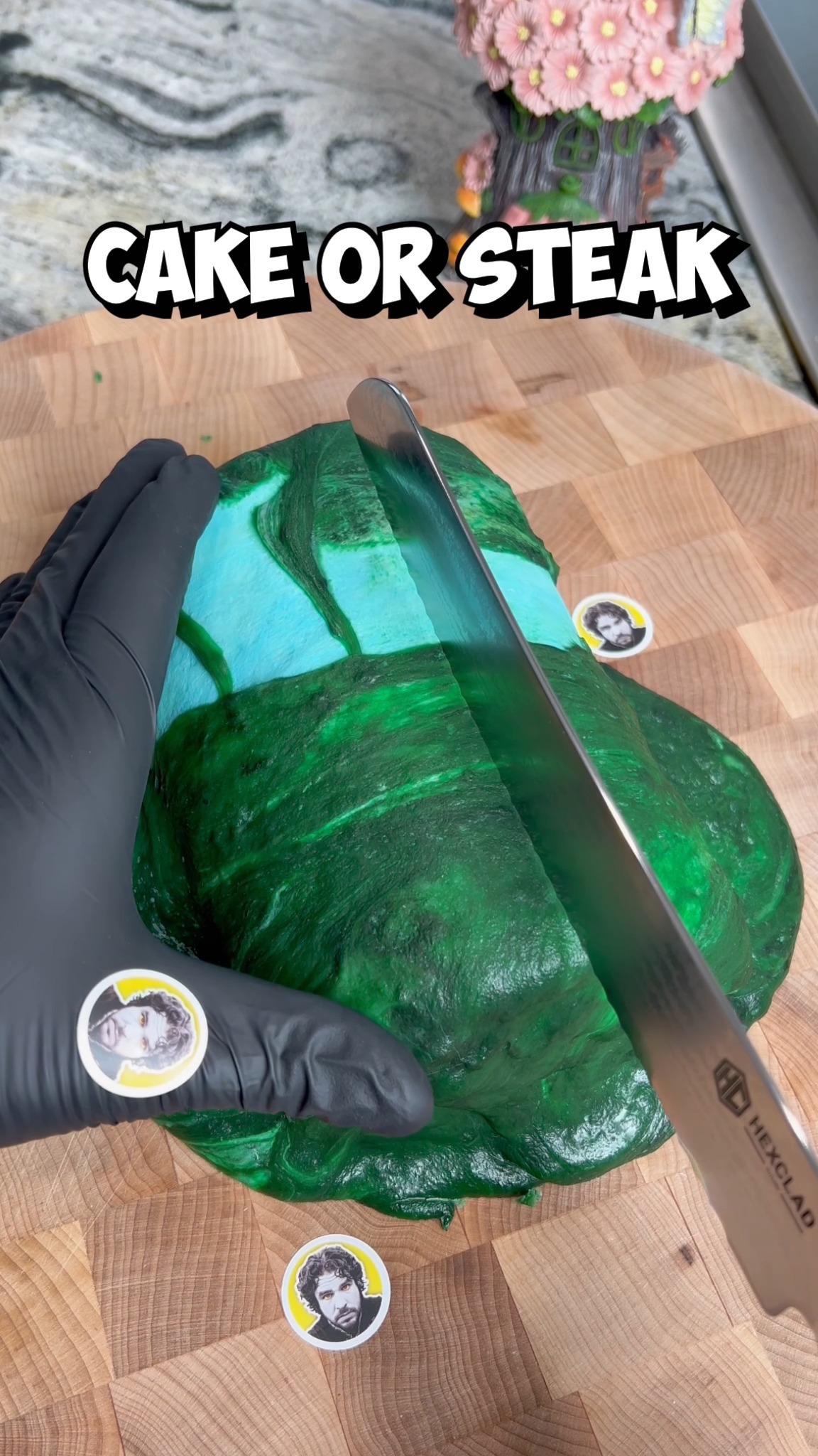 Steak, cake, or F-150 challenge