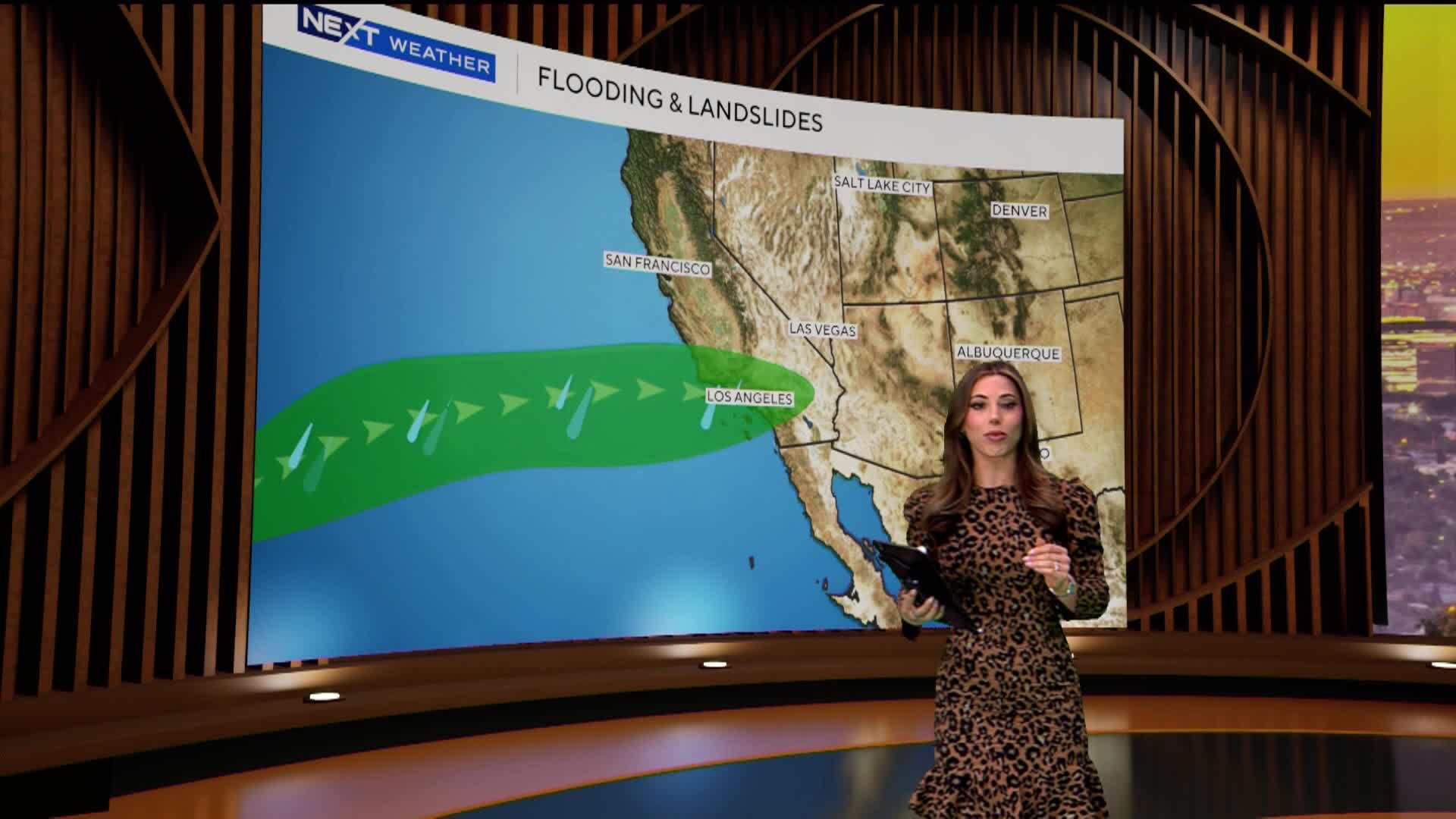 Dangers of flooding and landslides