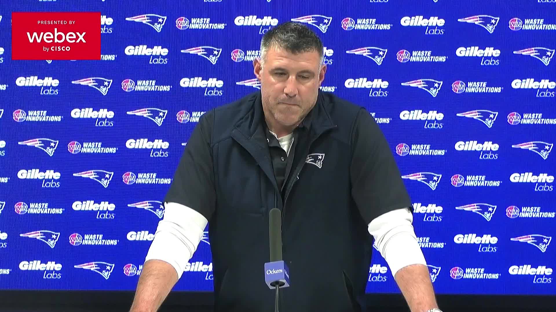 Mike Vrabel previews the wild card matchup vs. Chargers