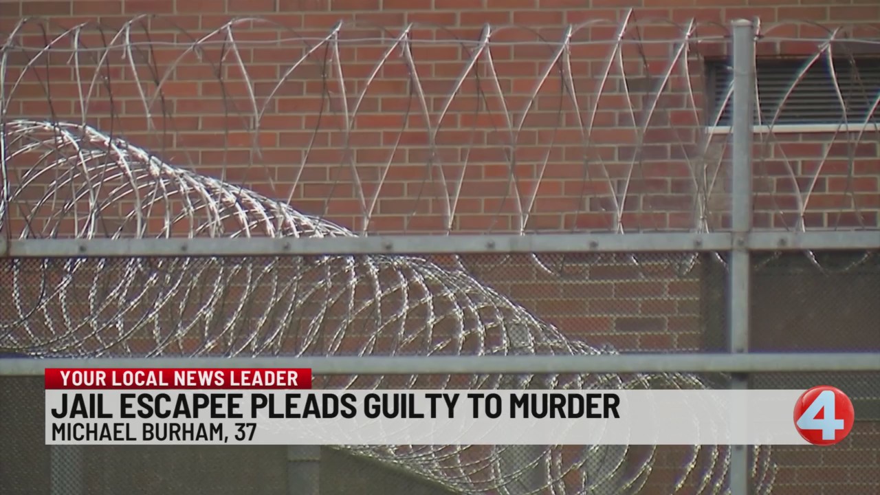 Jail escapee Michael Burham pleads guilty to murder