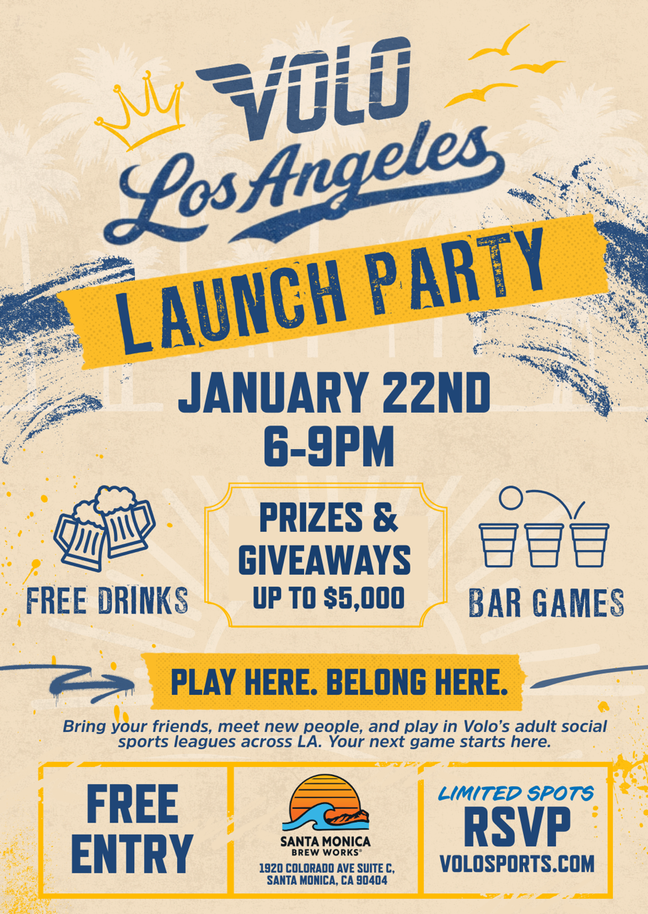 Volo Sports launch party, LA