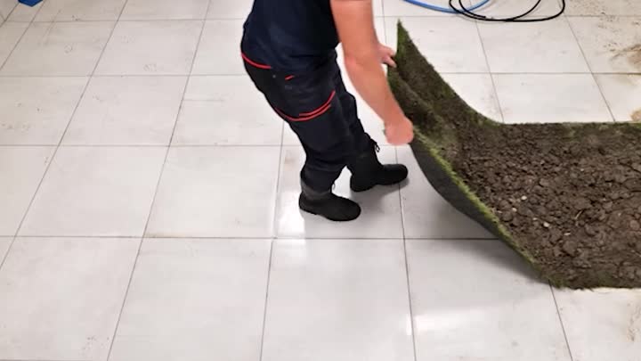 Relaxing ASMR barn rug cleaning transformation