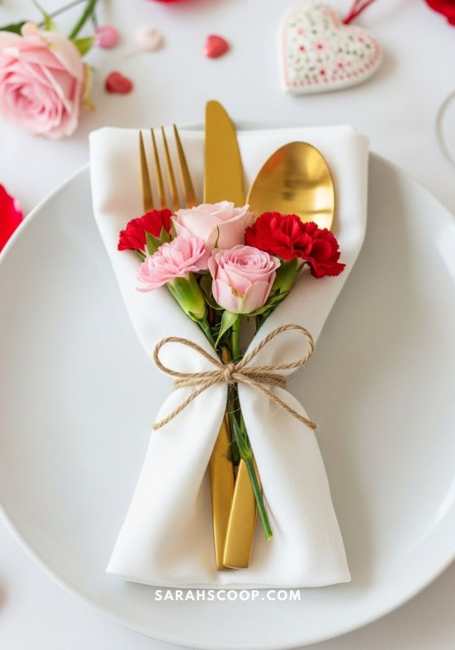 25 Valentine’s Day napkin folding ideas