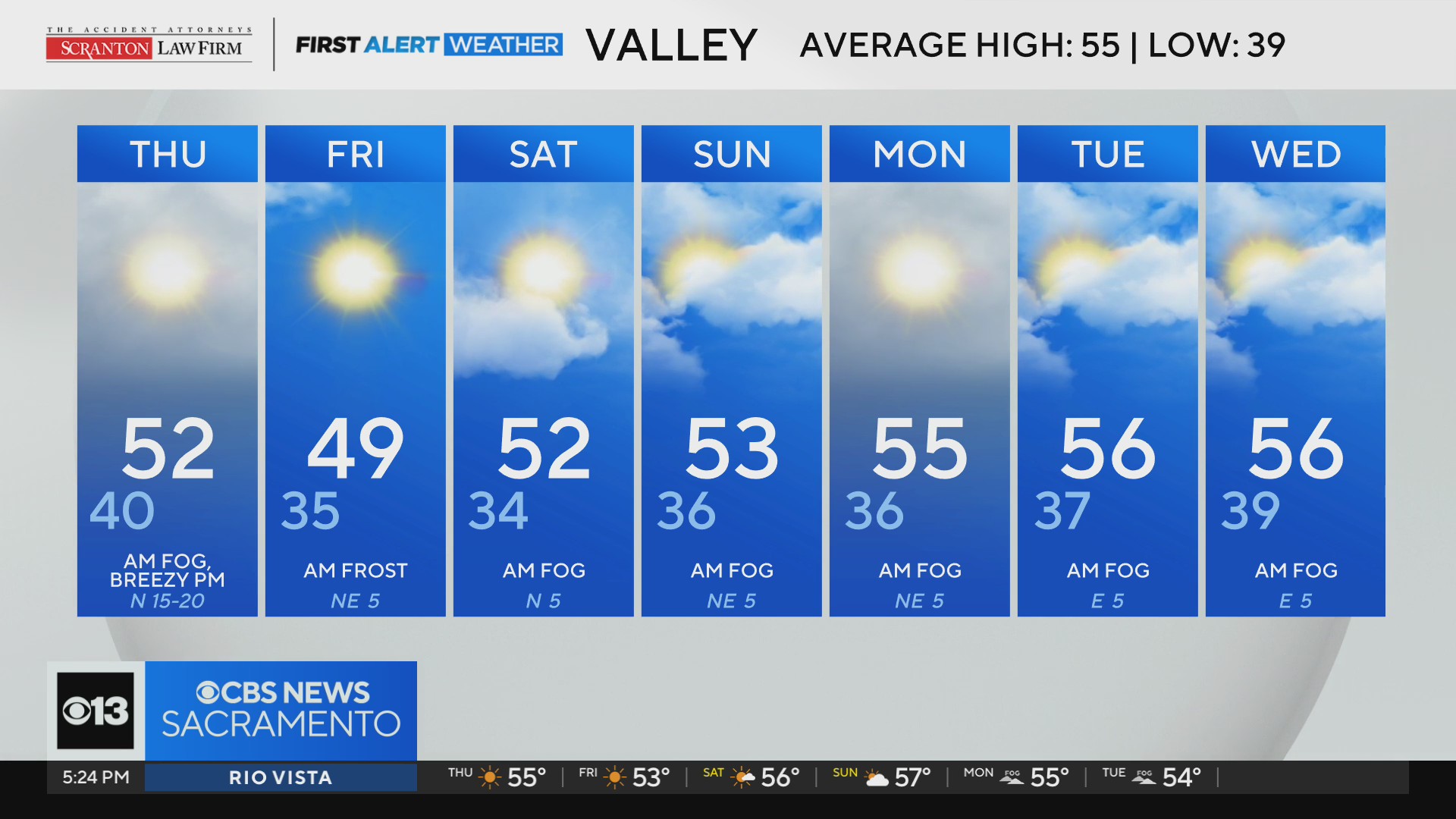 Wednesday evening weather forecast - Jan. 7, 2026