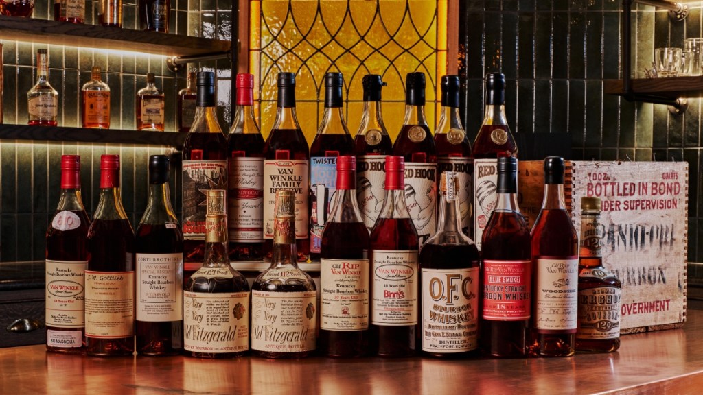 A private whiskey collection filled with rare Pappy Van Winkle could ...