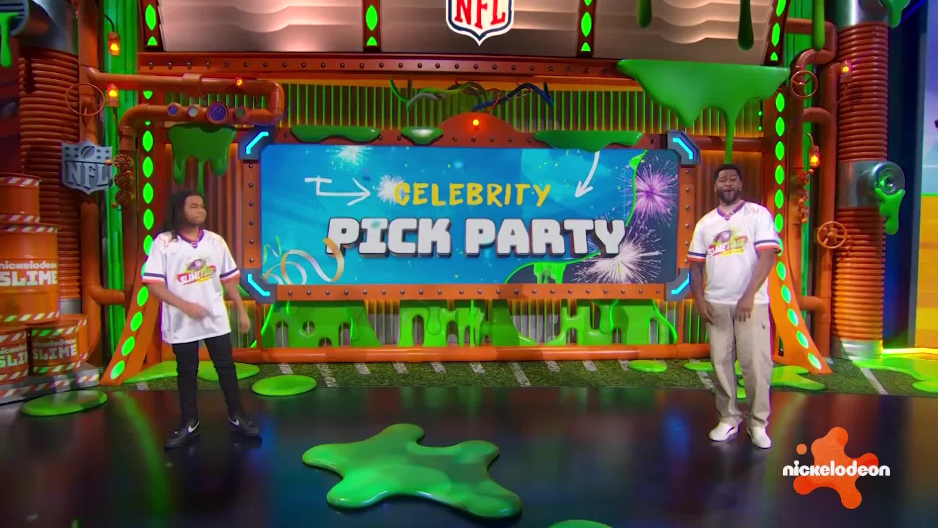 Celebrity pick party: Milo Manheim 'NFL Slimetime'
