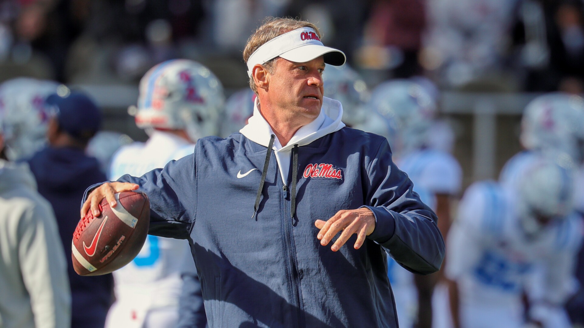 Jimbo Fisher attacks Lane Kiffin for not letting Ole Miss coaches ...