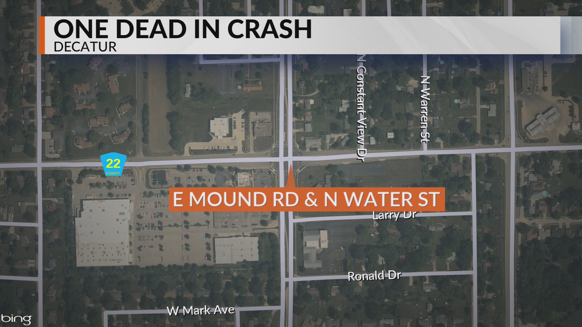 Decatur man dies in two-vehicle crash Wednesday morning