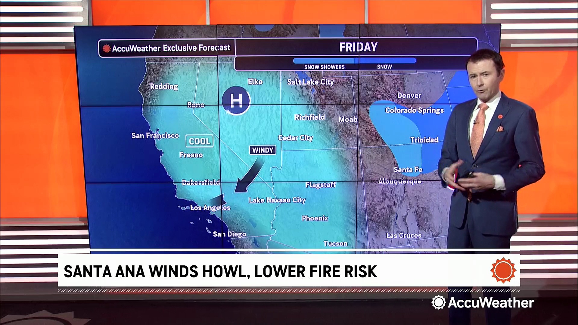 Santa Ana winds kick up in California after incredibly rainy start to ...