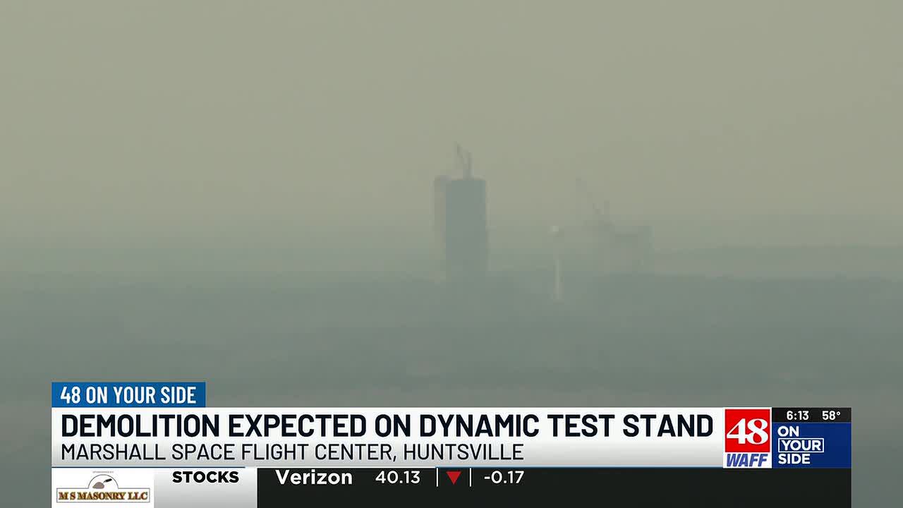 NASA moves to demolish three historic test structures at Marshall Space ...